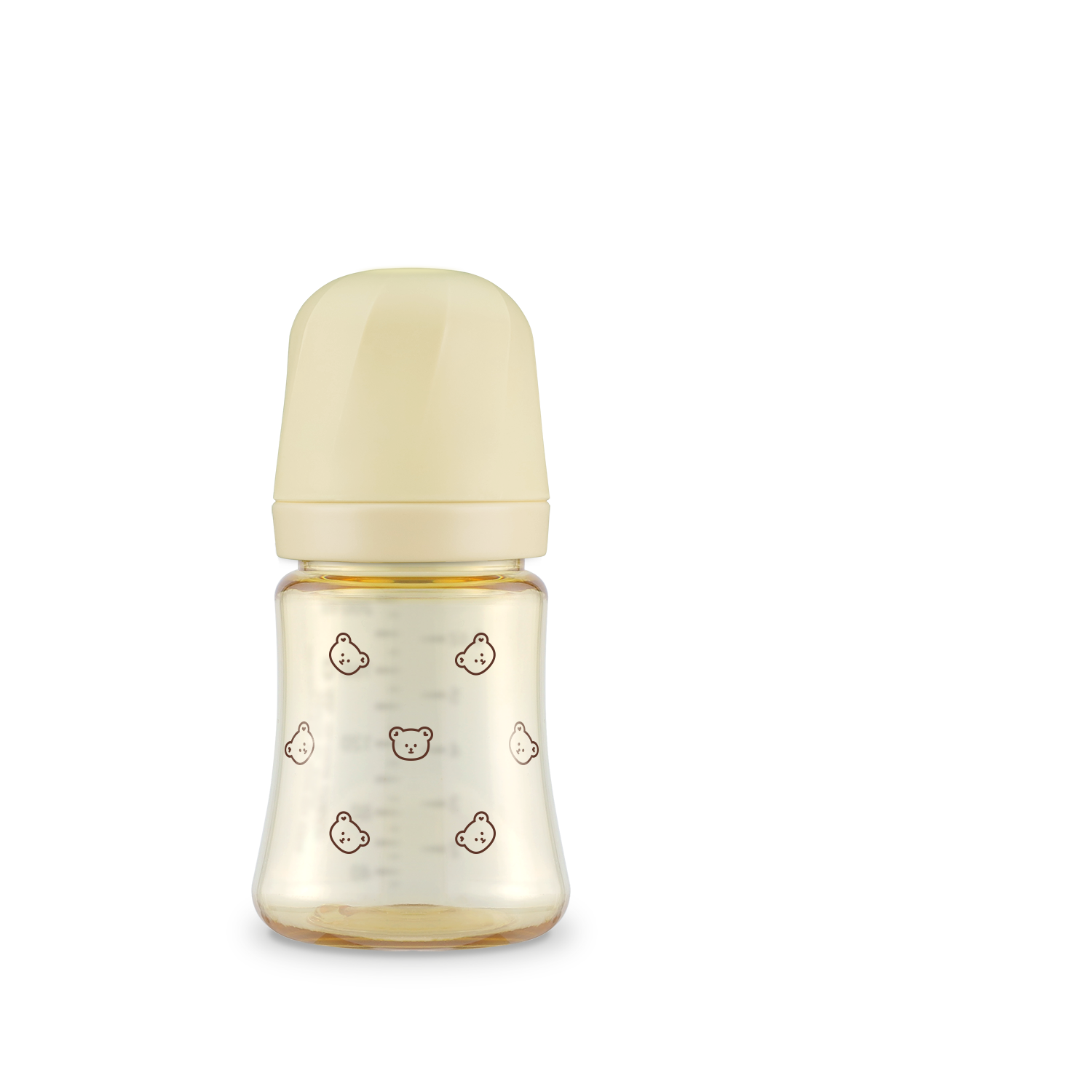 PPSU Feeding Bottle 200ml (with stage 1 teat, Dotgom) - GROSMIMI